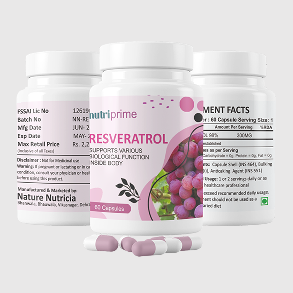 Resveratrol 300 MG | Nature Nutricia